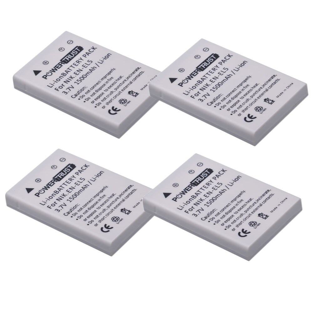 Powertrust EN-EL5 Batteries for Nikon Coolpix P80,... – Grandado
