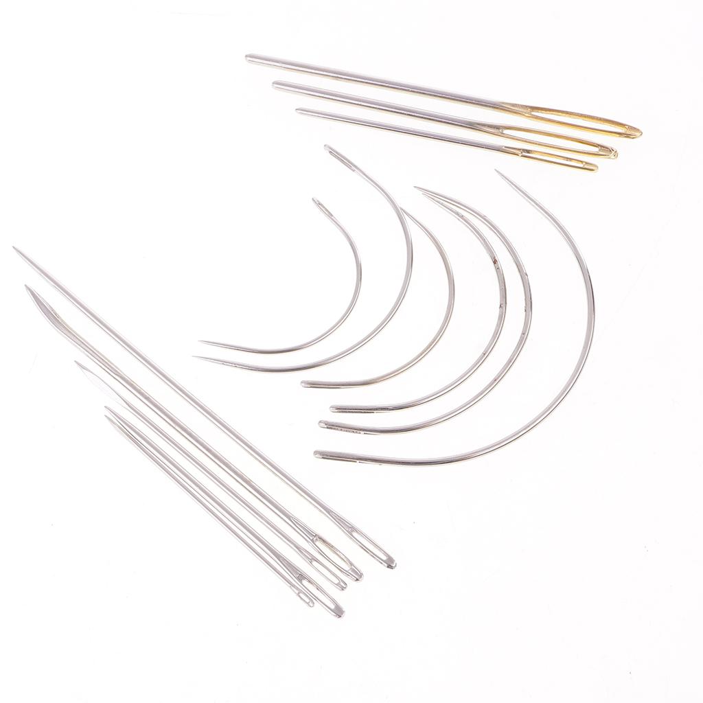 14 Packs Home Hand Sewing Needle Kit for Upholster... – Grandado