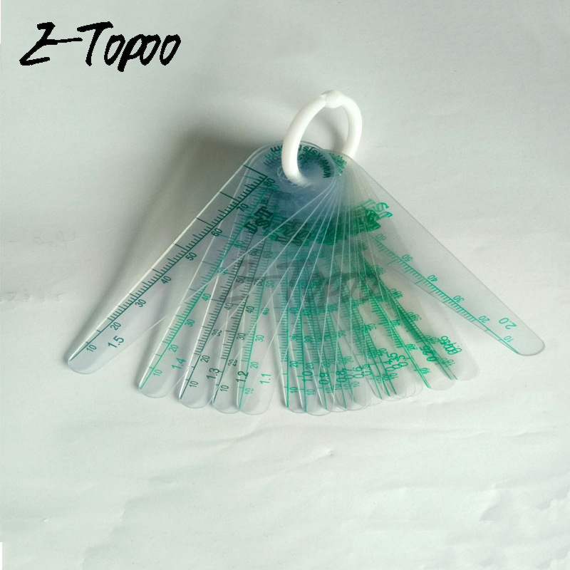 0.05-1.5mm Thickness Plastic Plug Feeler Gauge Gap... – Grandado