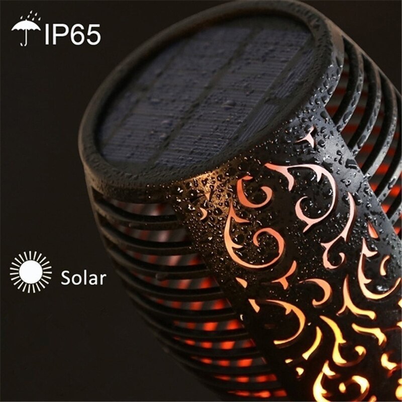 6/8 Pcs Solar Torch Light Garden Lamp 12 LED IP65 ... – Grandado