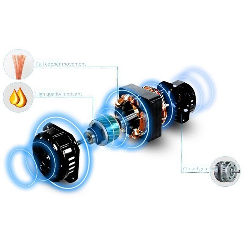 50W 220V Exhaust Fan 7 Inch Exhaust Pipe Wall Moun... – Grandado