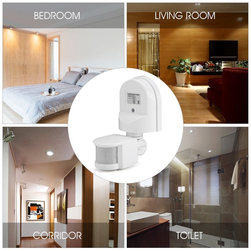 Infrared Motion Sensor AC110V-240V Adjustable Sens... – Grandado