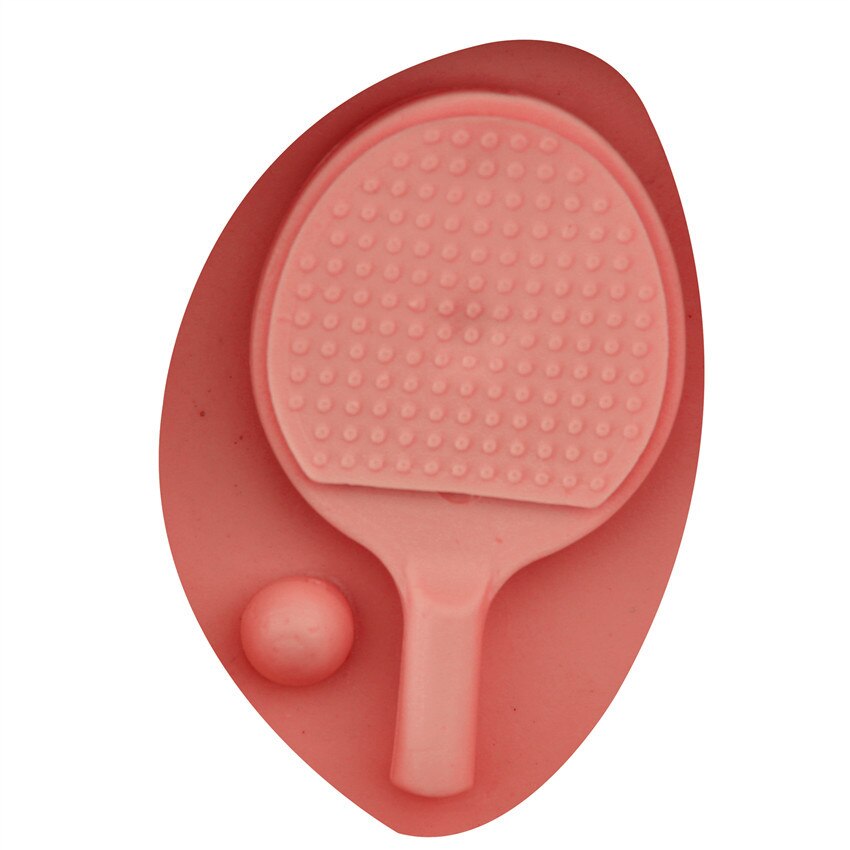 table tennis racket modeling Silicone Resin Clay F... – Grandado