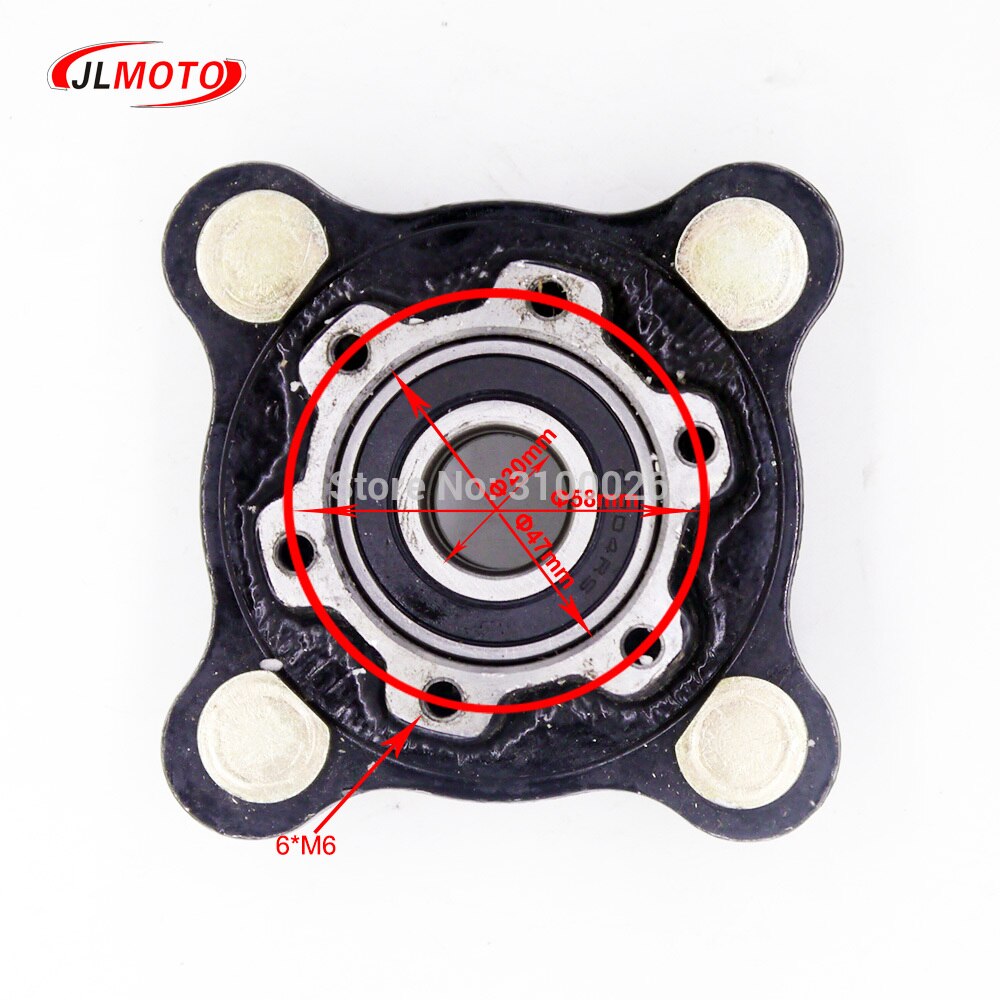 Front 100MM*4 M14 Stud Disc Brake Wheel Hub Fit Fo... – Vicedeal
