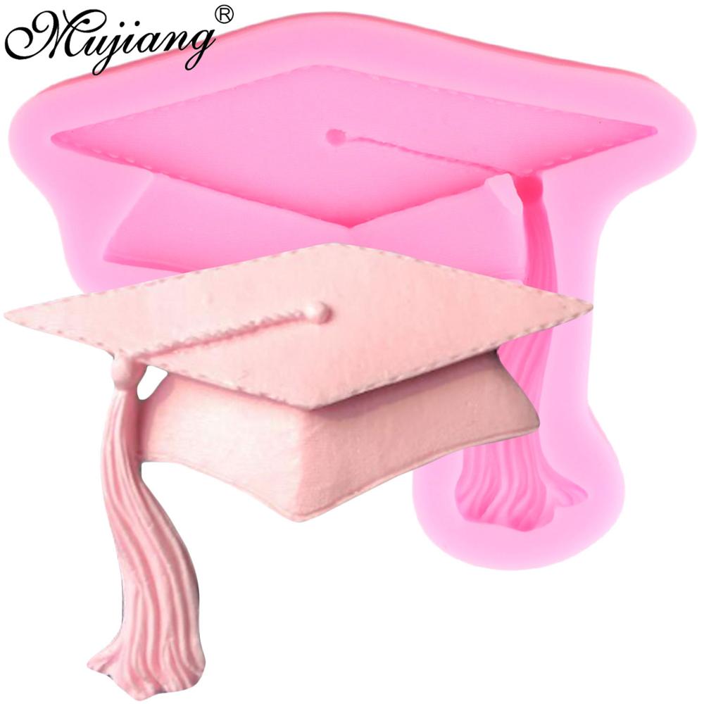 DIY Afstuderen Siliconen Mal Bachelor Cap Cupcake ... – Grandado