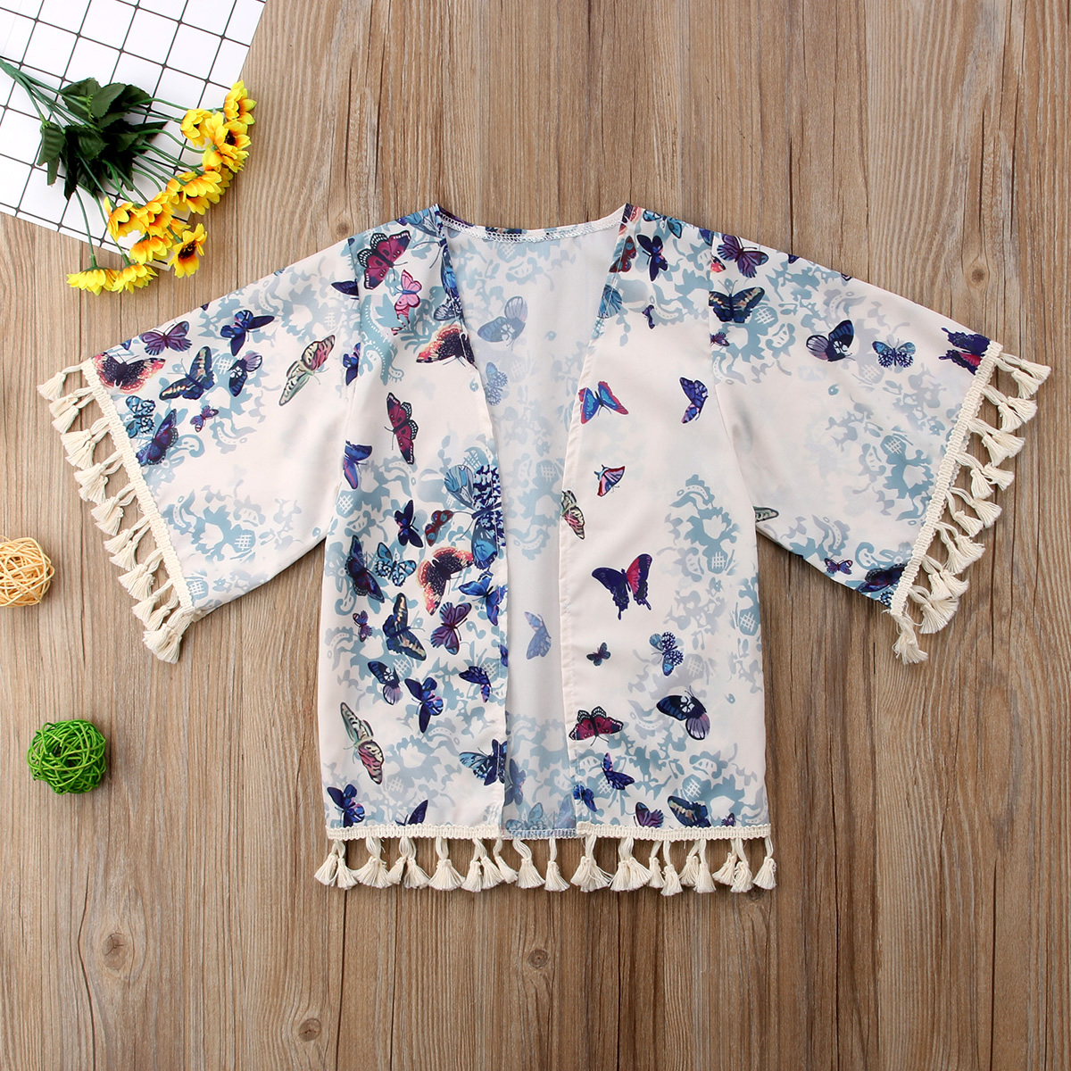 Pudcoco Summer Kids Toddler Baby Girl Floral Butte... – Grandado