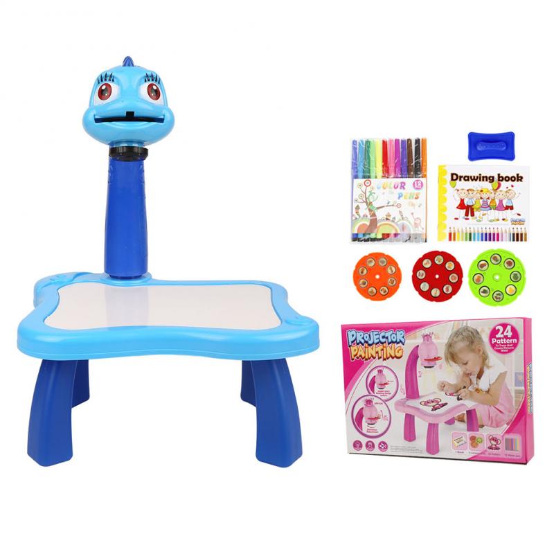 Kids Led Projector Art Drawing Table Board Desk Le... – Vicedeal