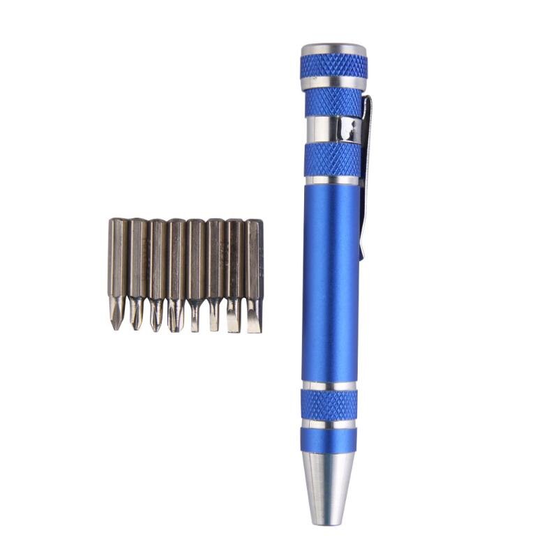 8 Kinds Aluminum Precision Pen Screw Driver Set Ki... – Grandado
