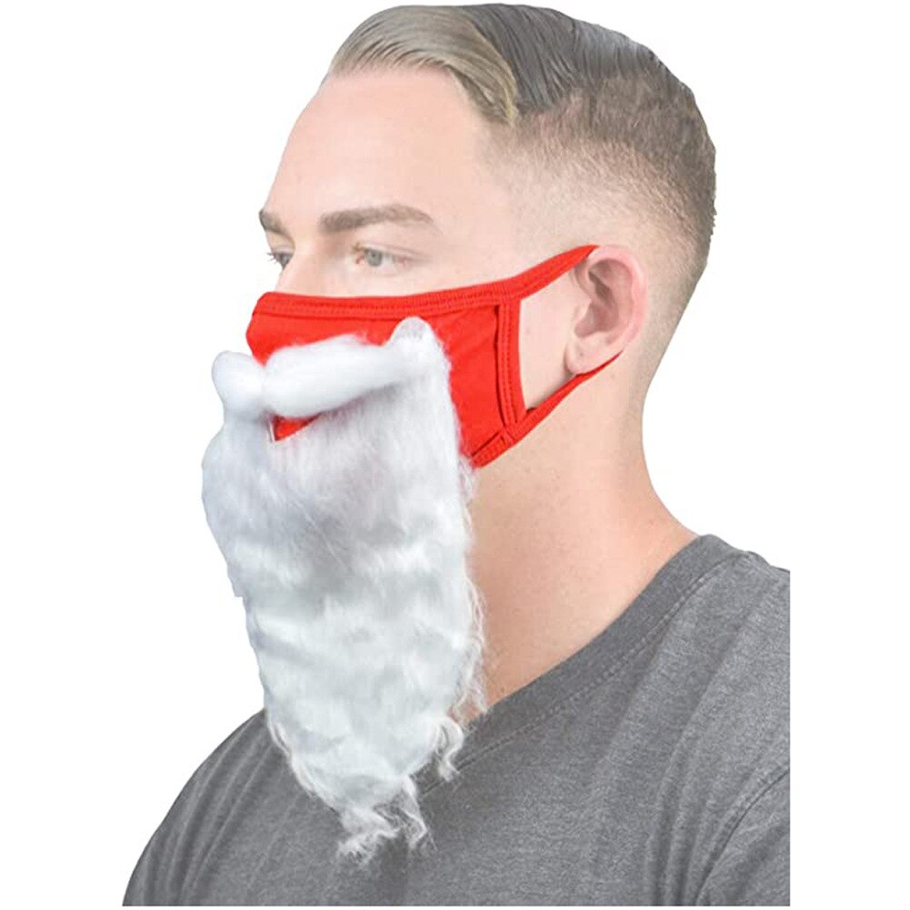 Halloween Costume Cosplay Santa Beard Mask Christm... – Grandado