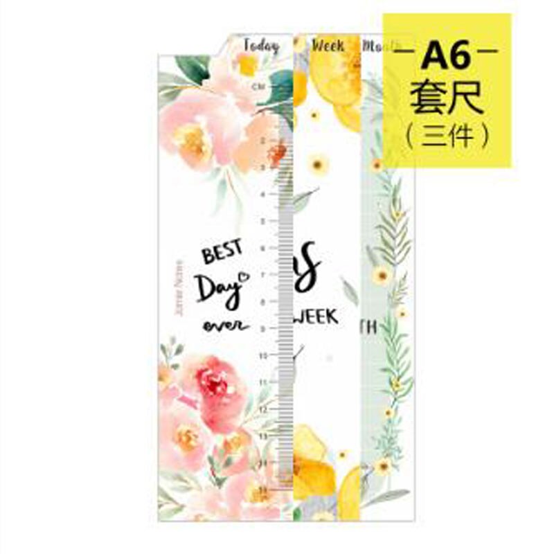Yiwi Today Week Month Ruler A5 A6 Frosted Planner ... – Vicedeal