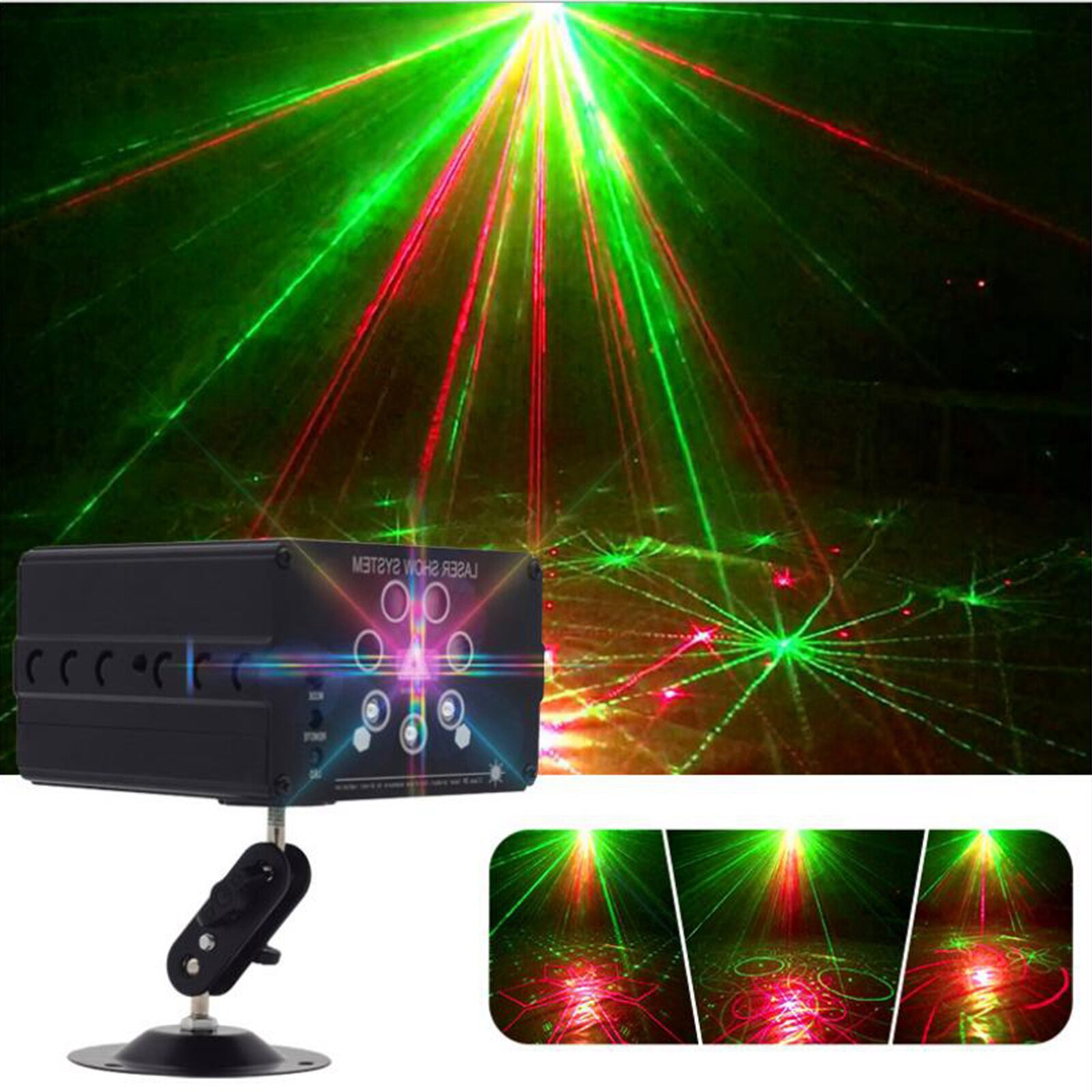 Disco Light Stage Projector Lighting 120 patterns ... – Grandado