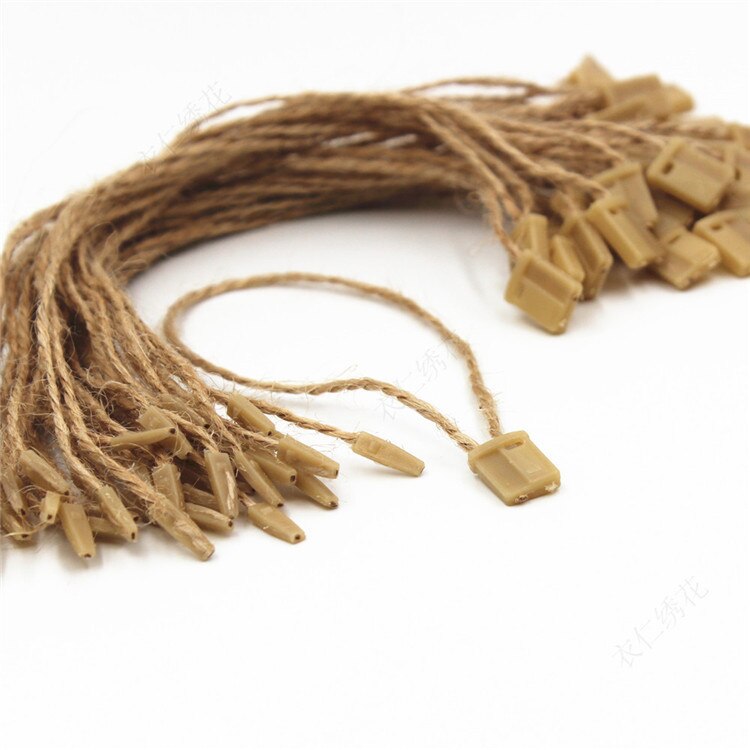500piece hemp rope clothing tag cord/string/jute/s... – Grandado