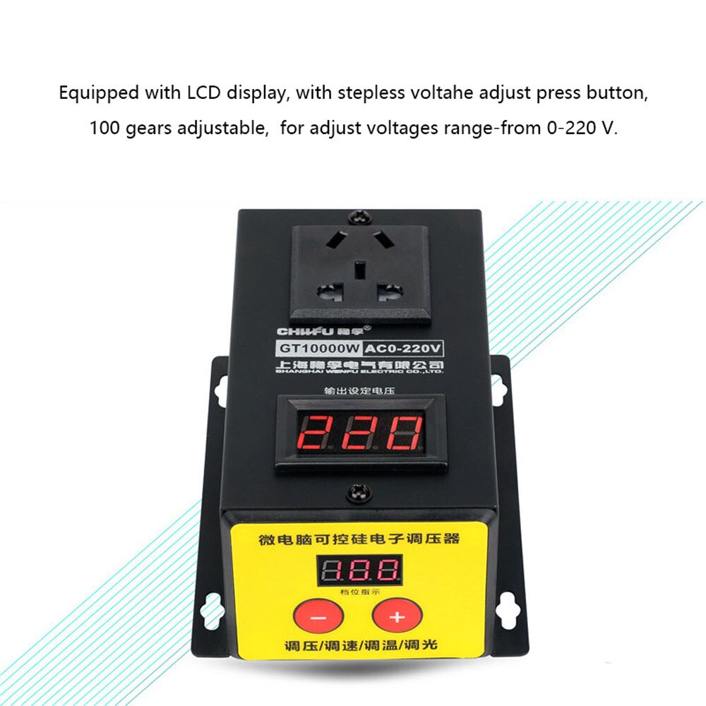 10000W Voltage Regulator Household Compact Variabl... – Grandado