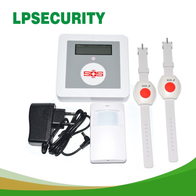 LPSECURITY 16 wireless alarm zones GSM senior dail... – Grandado