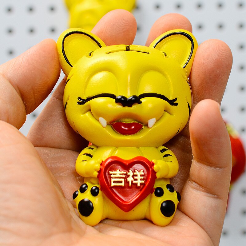 Tiger Symbol 2022 Cute Cartoon Lucky Tiger Magneti... – Grandado