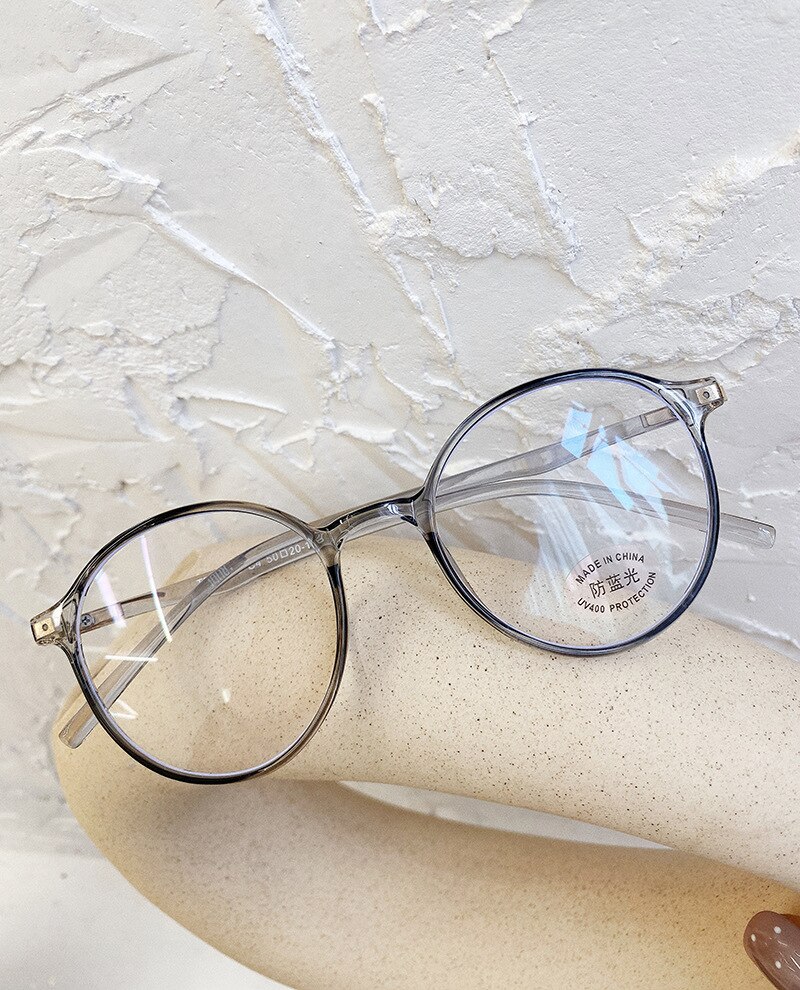 VWKTUUN TR Frame Round Eyeglasses Frame Women Mens... – Vicedeal