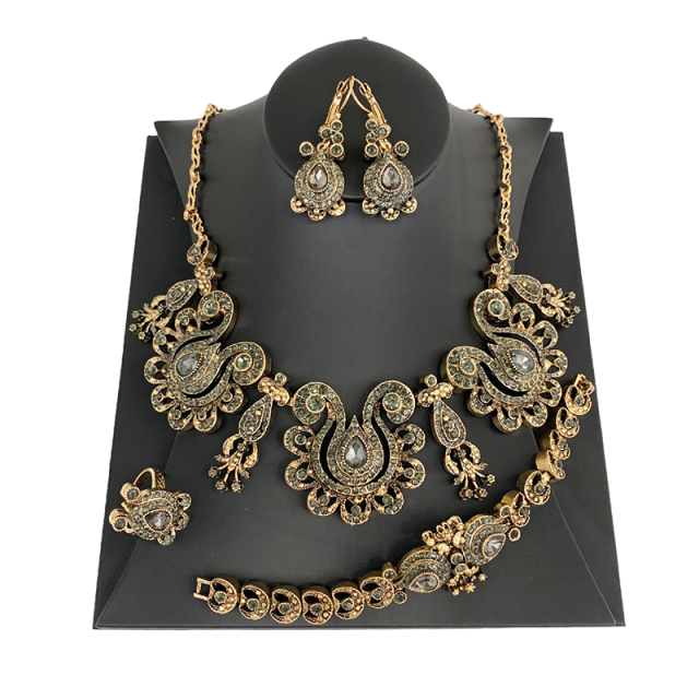 Fashionable Turkish Style Ethnic Jewelry Set Vinta... – Grandado
