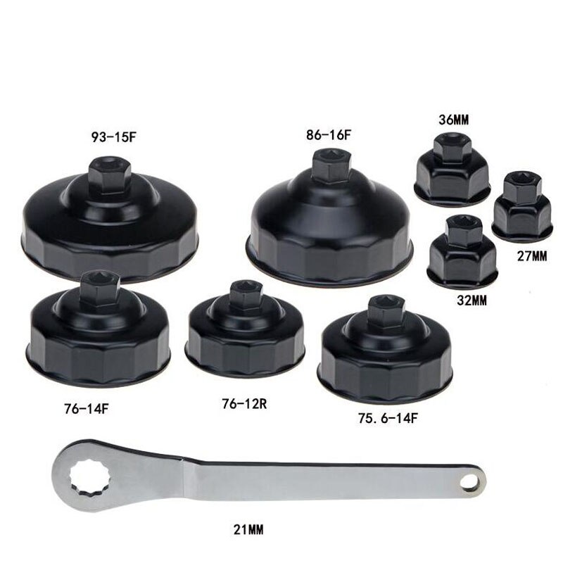 9PCS The oil filter cap wrenches Oil Filter Wrench... – Grandado