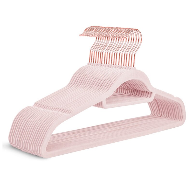 20Pcs Light Pink Rotating Hook, Non-Slip Hanger Sa... – Grandado