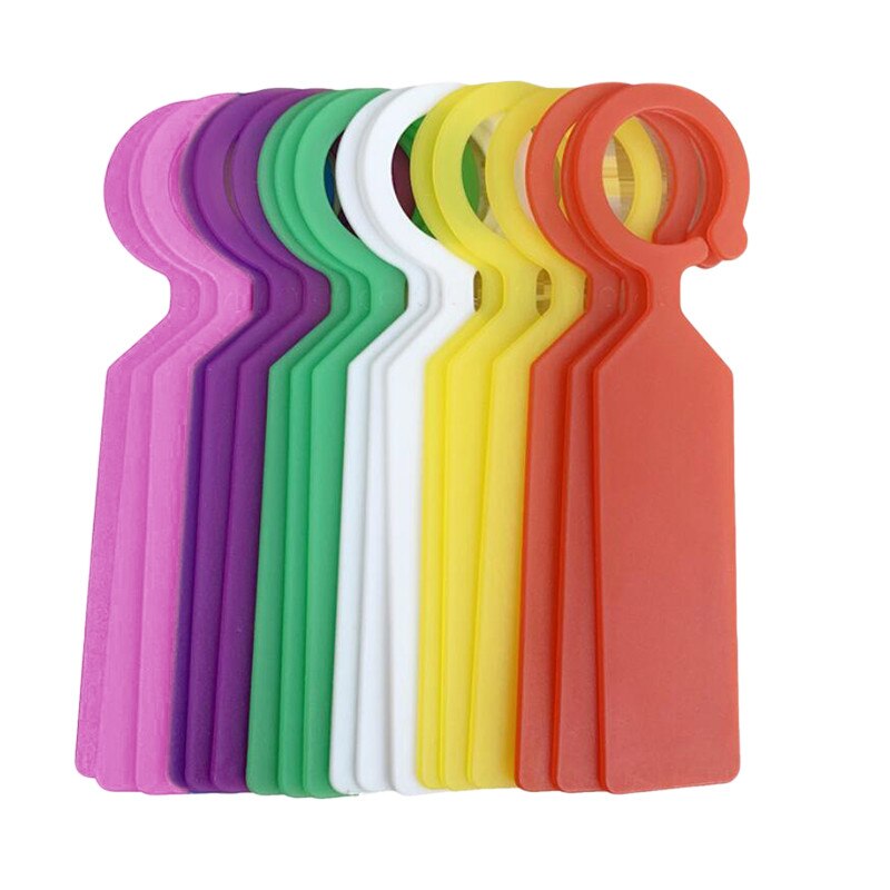 100 Stuks Van Ring Plastic Opknoping Tags Tuin Pla... – Grandado