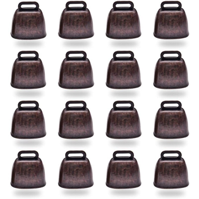 16PCS Vintage Style Metal Cow Bell, Animal Anti-Lo... – Grandado