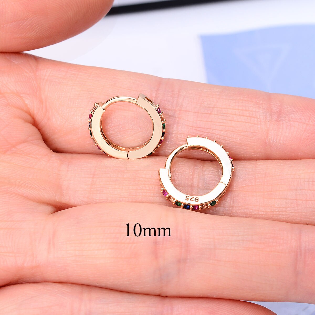 Piercing Studs Women Small Hoop Earring Huggies Ea... – Vicedeal