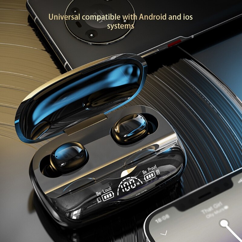 Stereo TWS Headphones One Touch Automatic Pairing ... – Grandado