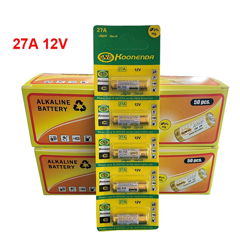 10PCS 27A 12V Dry Alkaline Battery A27 G27A 27MN M... – Grandado