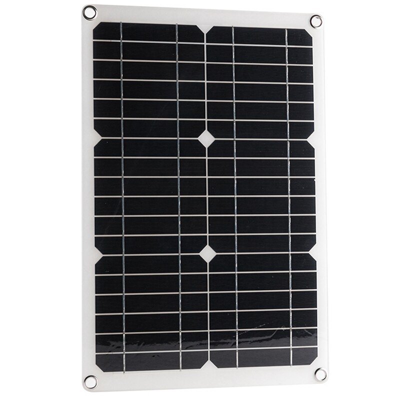20W Solar Power Panels Outdoor Monocrystalline 18V... – Grandado