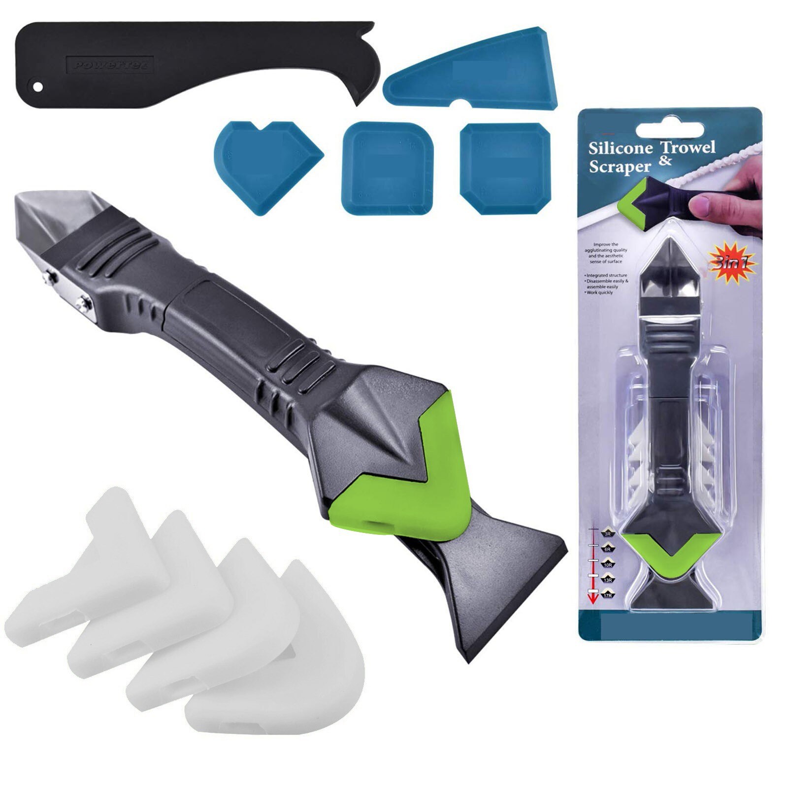 5 in 1 Silicone Sealant Remover Tool Durable Glass... – Grandado