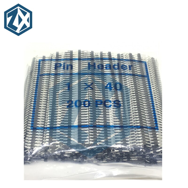 200pcs/lot Good 2.54mm 1X40 Single Row black needl... – Vicedeal