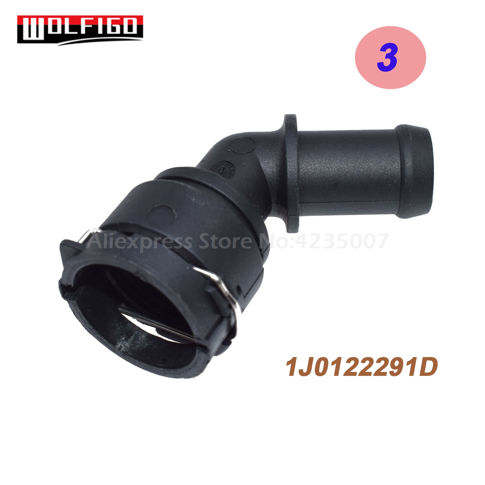 Wolfigo plast kjølevæskeslangekobling til golf mk... – Grandado