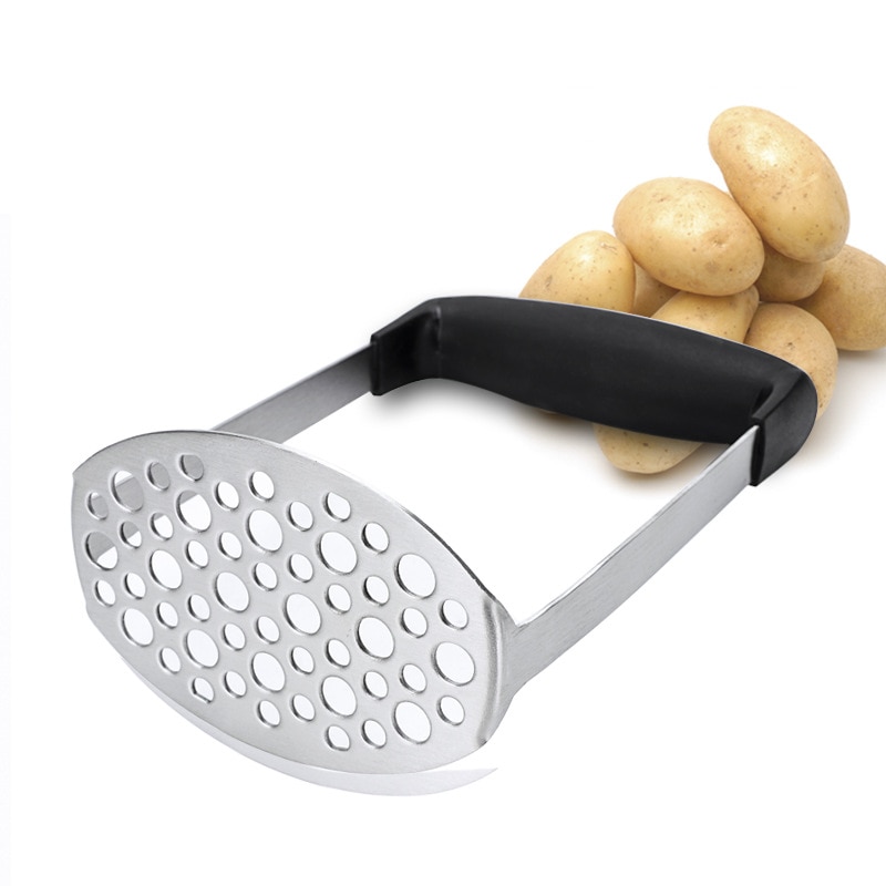 1 pc Stainless Steel Potato Masher with Broad and ... – Vicedeal