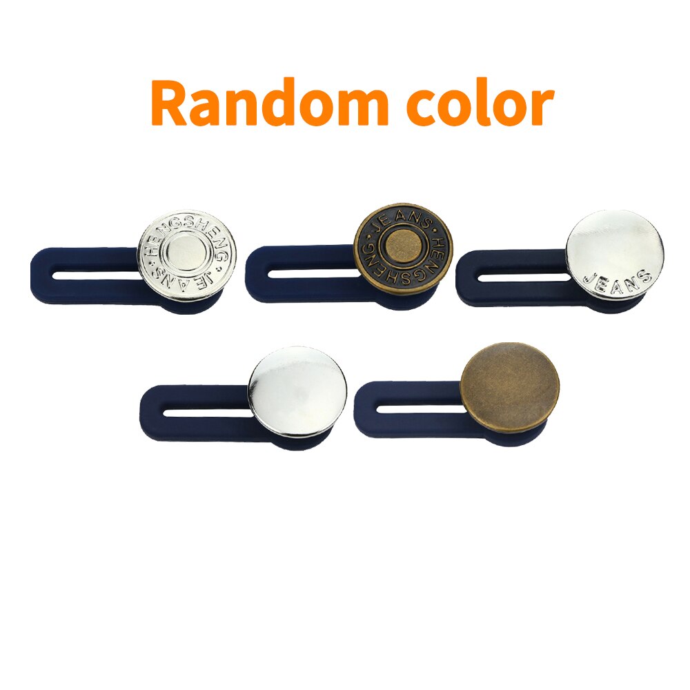 1/5PCS Magic Metal Button Extender for Pants Jeans... – Vicedeal
