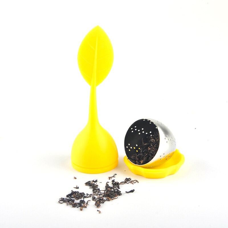 Teapot Sweet Leaf Tea Infuser best Silicone & Stai... – Vicedeal