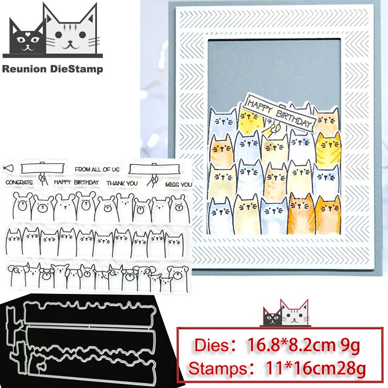 Reunion A Group Animals Metal Cutting Dies and Sta... – Vicedeal