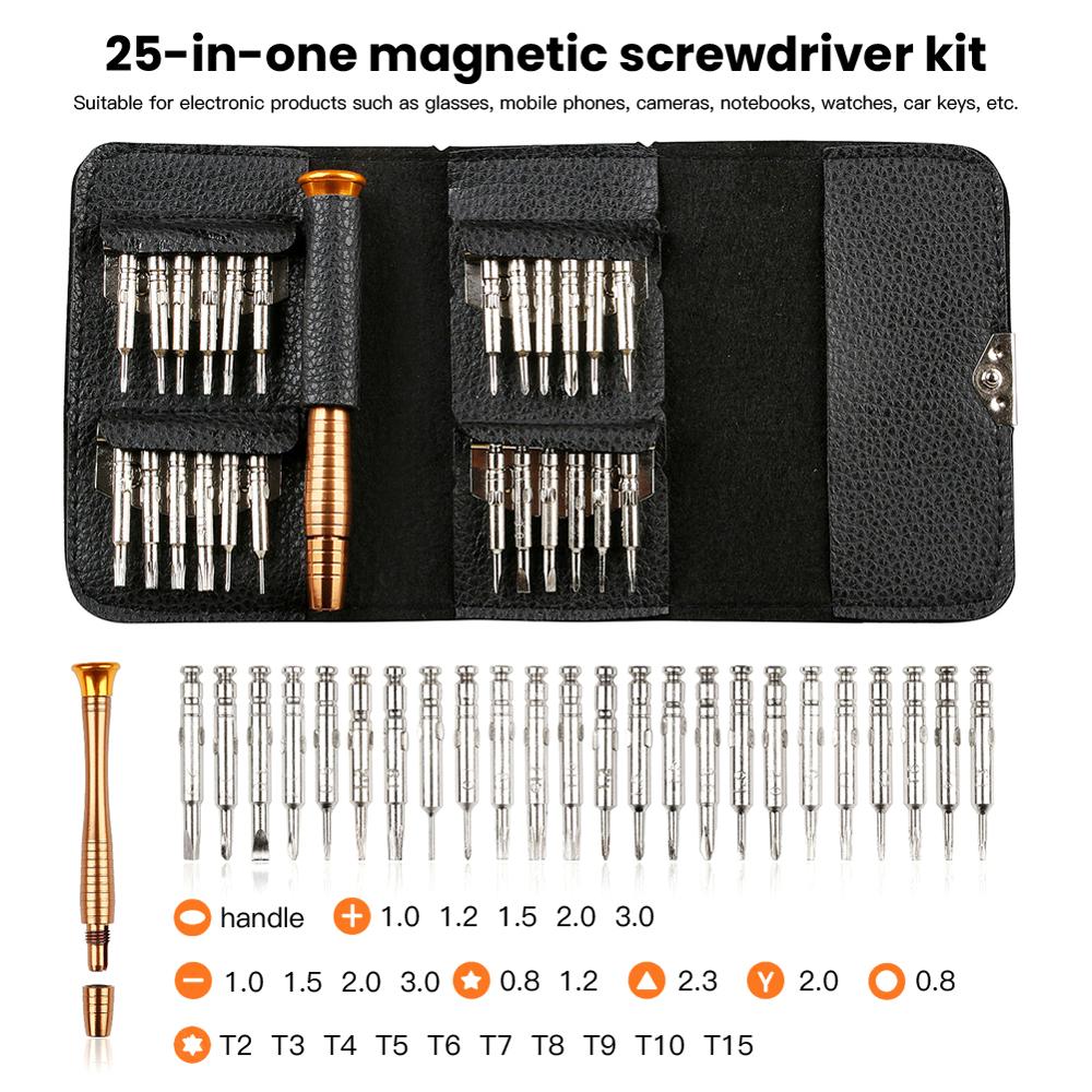 25 in 1 Screwdriver Magnetic Magnetic Wallet Leath... – Grandado