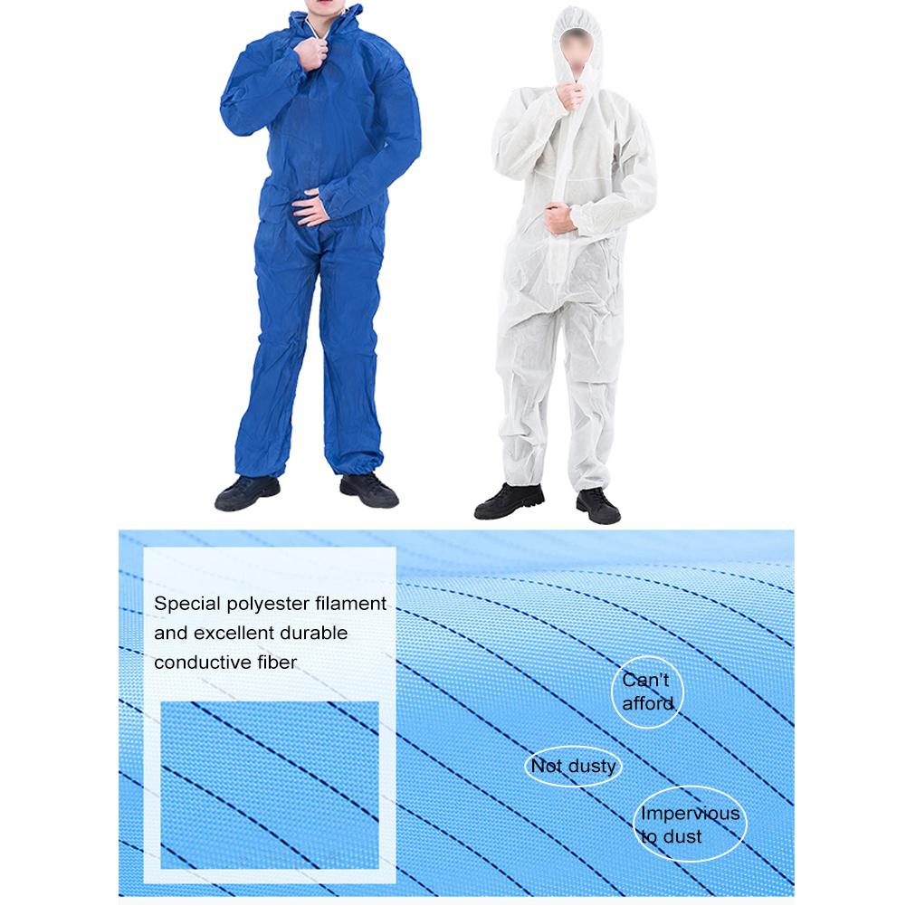 Coverall Hazmat Suit Protection Protective Disposa... – Grandado
