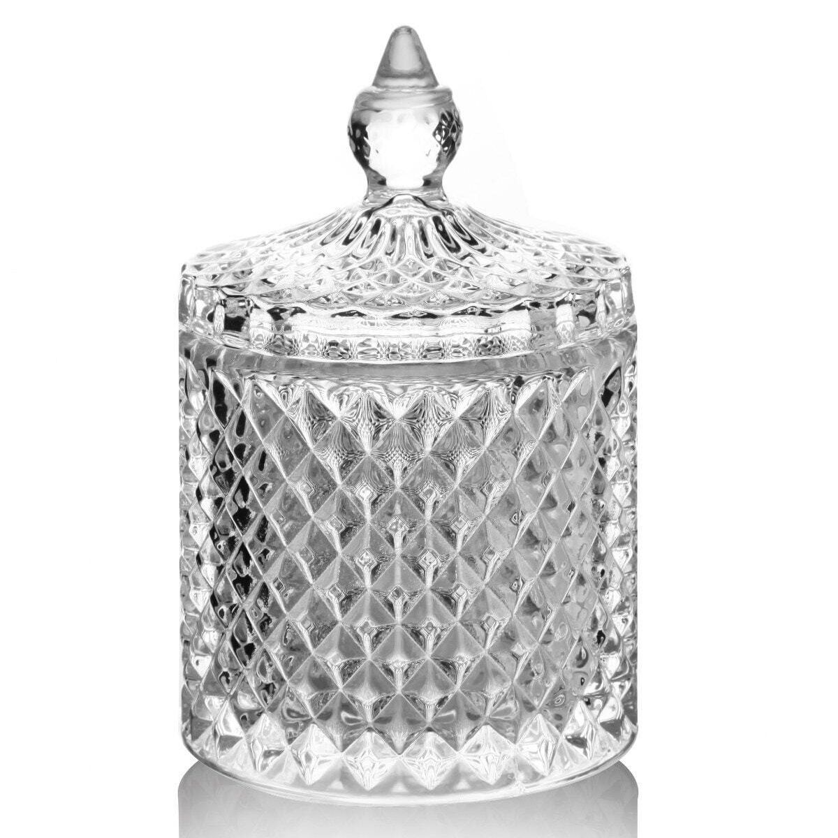 Glass Storage Jewelry Box Sugar Candy Box Luxury C... – Vicedeal