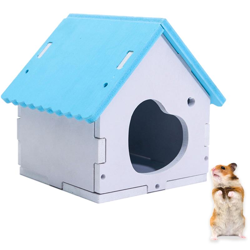 Hamster Kooi Hideout Huis Hart Houten Hamster Huis... – Vicedeal