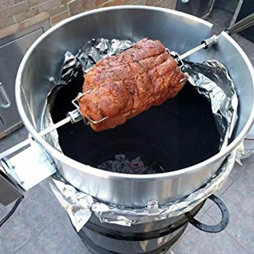 Stålspyd bbq spidsgaffel bærbar bbq gafler grillet... – Grandado