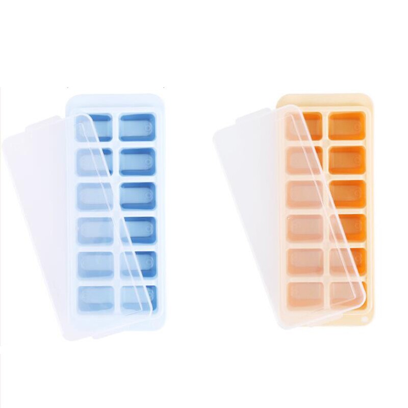 12 Grids Siliconen Ijs Lade Mal Vierkante Ice Cube... – Vicedeal