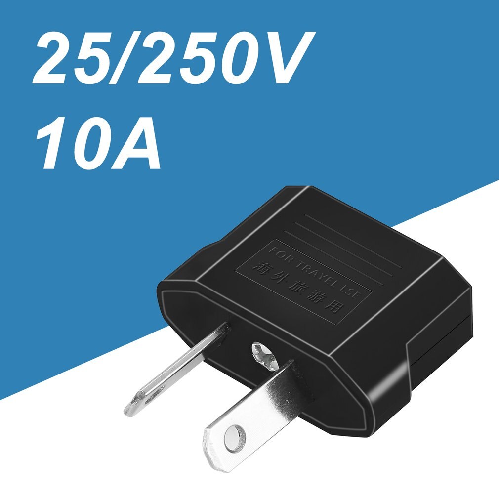 Portable Plug Adapter Universal Travel US or EU to... – Vicedeal