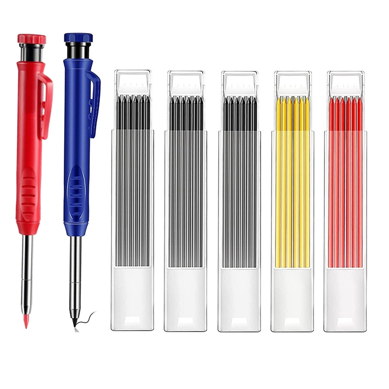 Solid Carpenter Pencil Set with 5 Boxes Mechanical... – Grandado