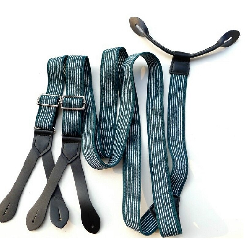Men's Casual Striped Braces Unisex Adjustable Adul... – Grandado