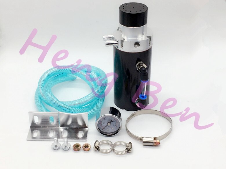 ALUMINUM ENGINE OIL CATCH RESERVOIR BREATHER TANK ... – Grandado