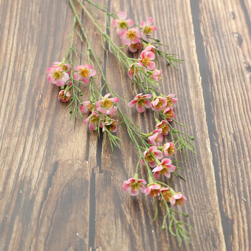 Artificial Flower Silk Cherry Spring Plum Peach Bl... – Grandado