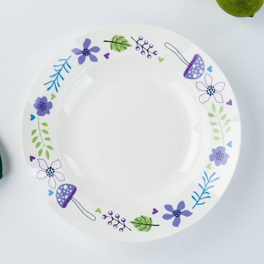 8 inch plate China cake plate cake fruit plate Cer... – Grandado