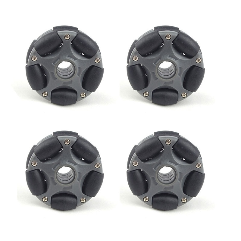 4Pcs 58mm Plastic Omni Wheel for Robot Kit Servo M... – Vicedeal
