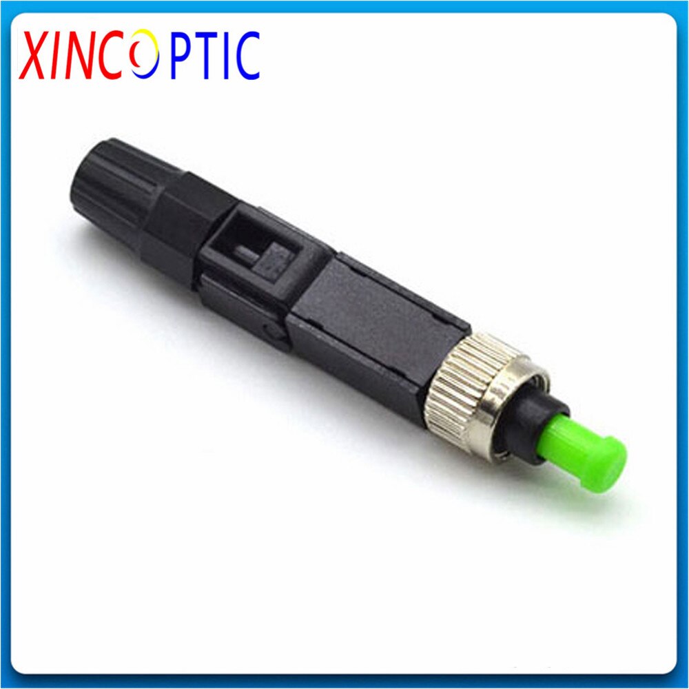 50 pçs preto/verde fc apc single-mode ftth fibra c... – Grandado